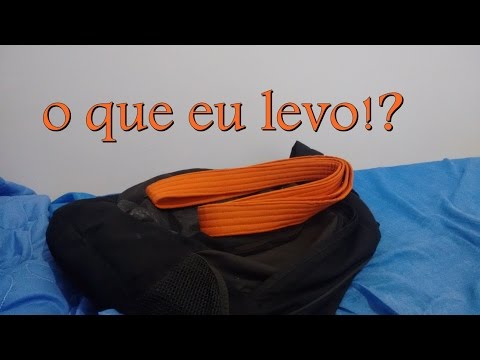 🔴 3 coisas para se levar no treino de judô e jiujitsu