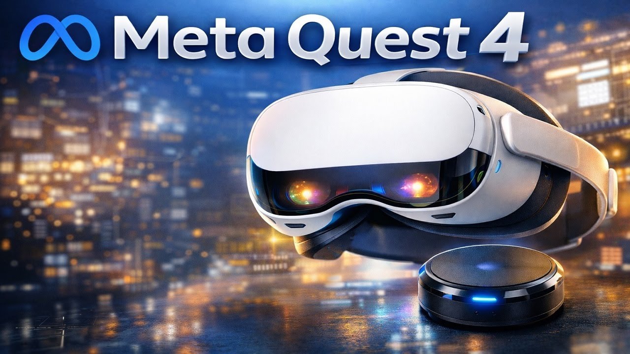 Meta Quest 4 LEAKS: Micro-OLED & External Puck Confirmed? - YouTube