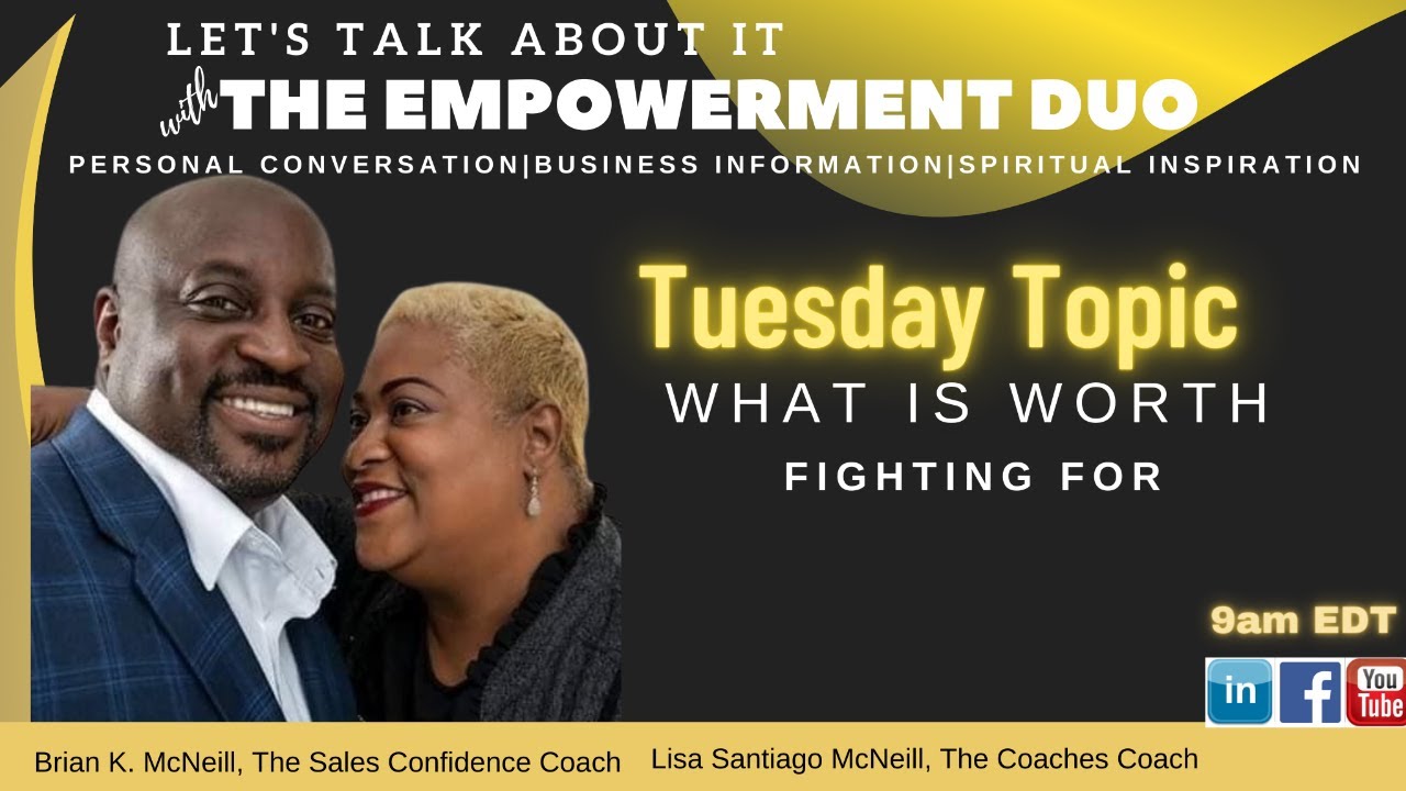 Tuesday Topic: What is worth FIGHTING for? - YouTube