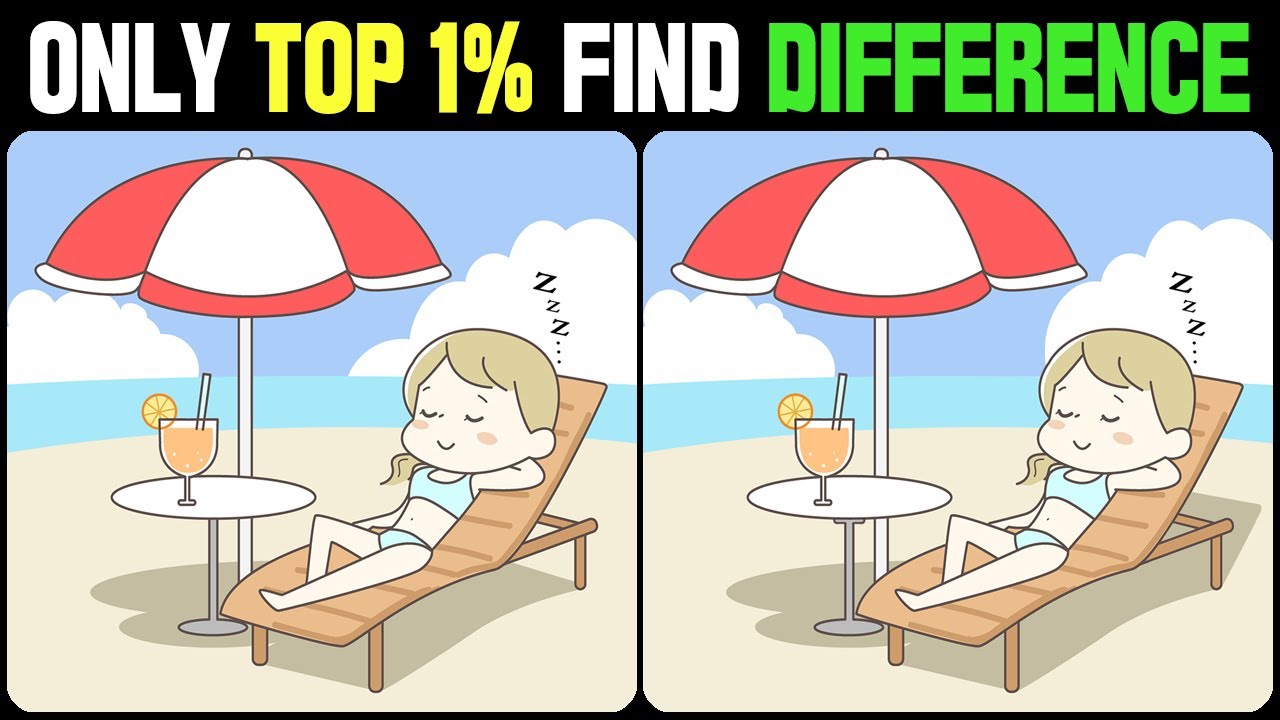 Spot The Difference : Only Genius Find Differences [ Find The ...