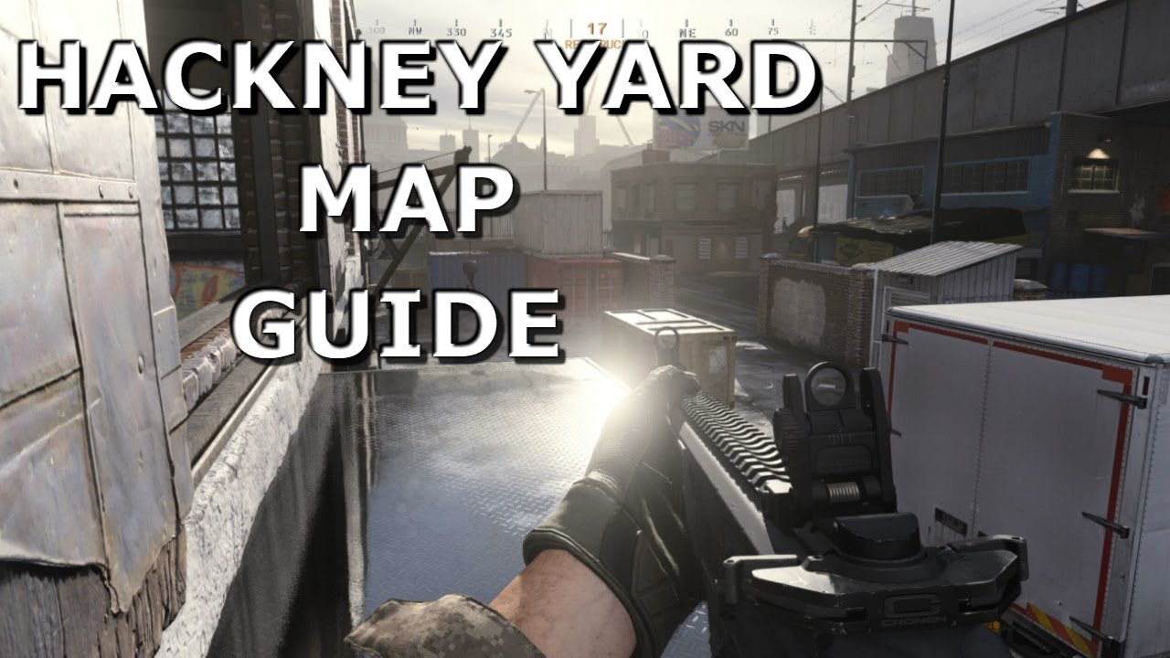 Modern Warfare Map Guides - Hackney Yard Sight-Lines, Routes, and More ...