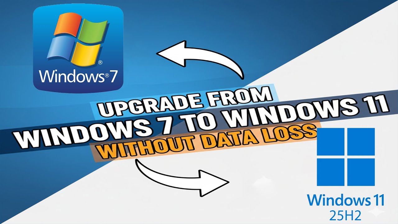 HOW TO UPGRADE WINDOWS 7 TO WINDOWS 11 WITHOUT LOSING DATA - YouTube