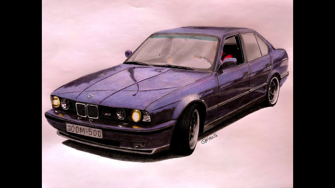 Giorgi Tevzadze / BMW E34 M5 / in action (T.R.I.B.U.T.E) - YouTube