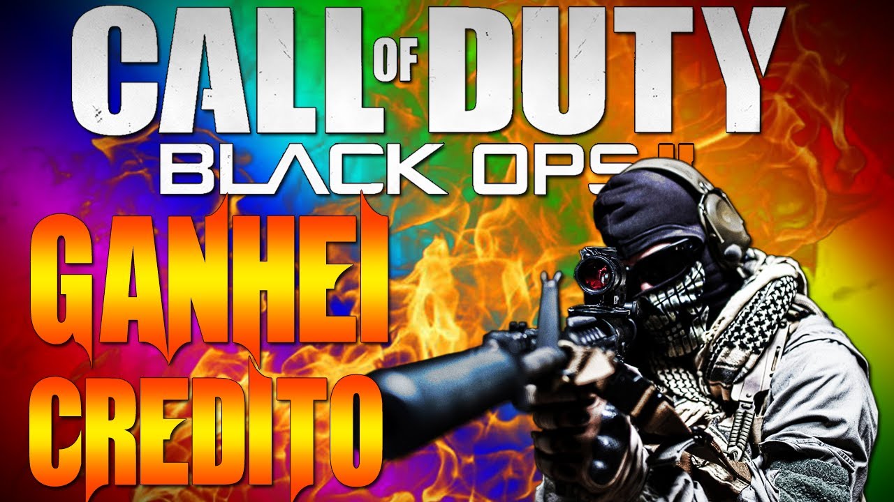 COD BO2 - GANHEI CRÉDITO NO CEL - YouTube