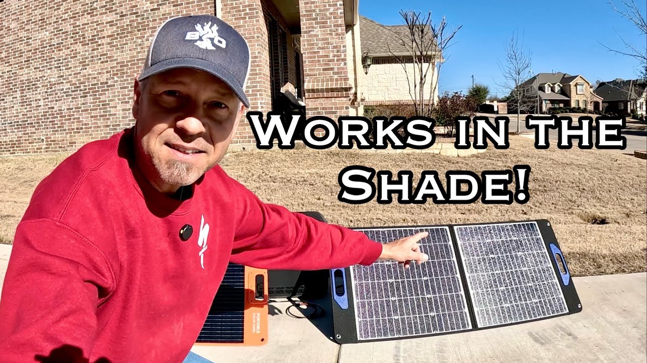 Shade Stopper Solar Panel. Incredible bargain and it WORKS! - Go IT