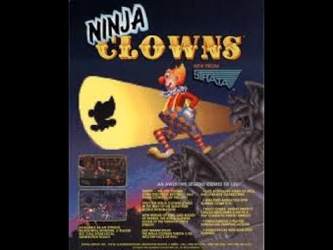 Ninja Clowns (Arcade, 1991) FULL 2 PLAYER PLAYTHROUGH (Long Play) - YouTube