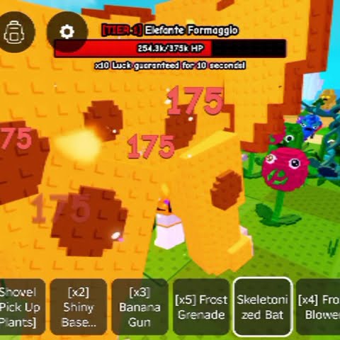999x luck in plants vs brainrot #roblox - YouTube