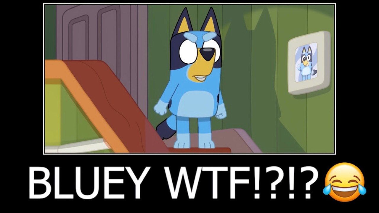 BLUEY WTF😂Funny Moments TRY TO NOT LAUGH - YouTube