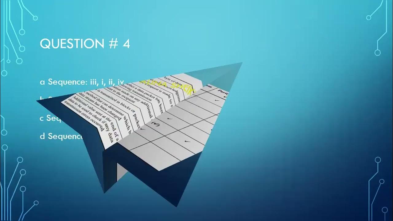 Exam Style Questions Answers Chapter 2 Data Transmission O Level And Igcse Computer Science 2210