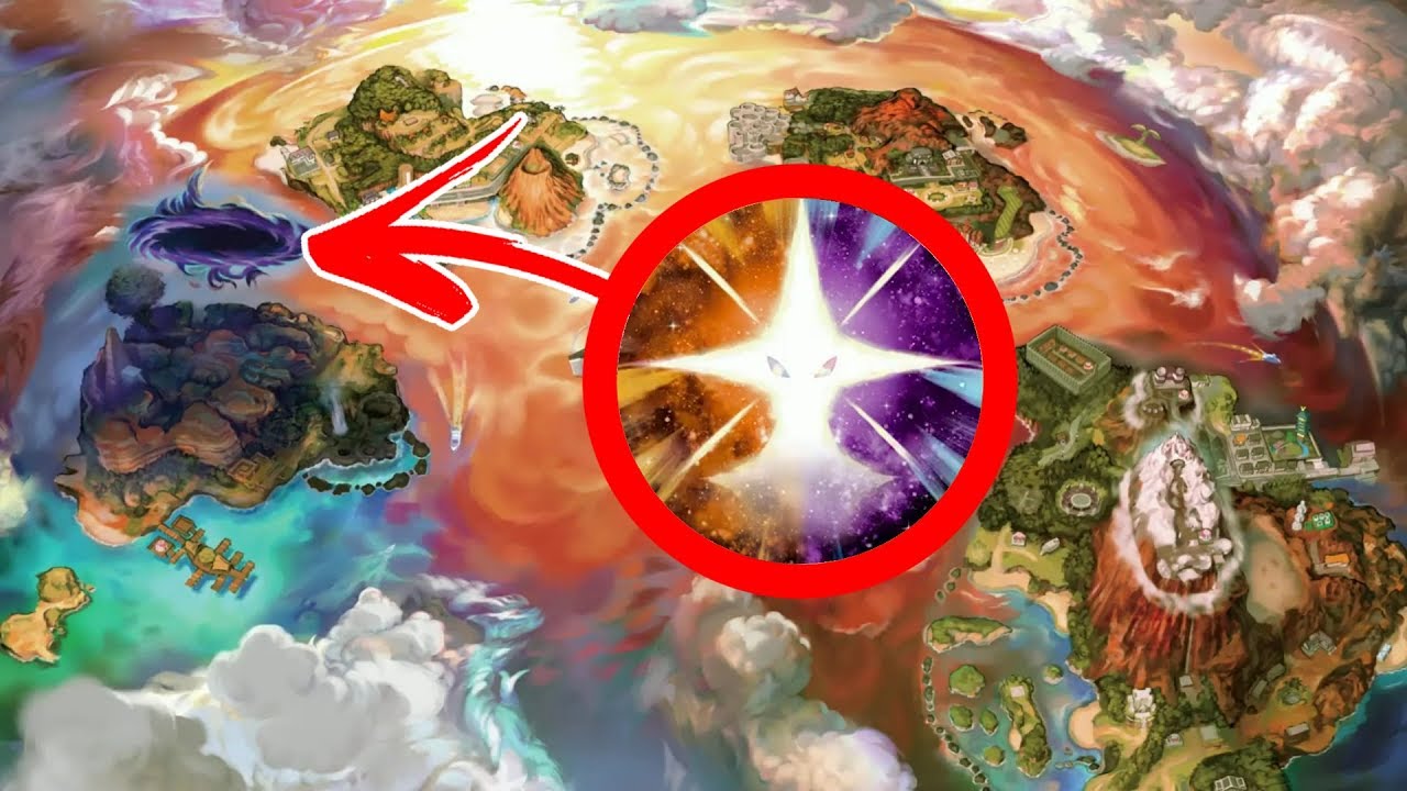 ANALYSE DE LA MAP DE POKEMON ULTRA SOLEIL ET ULTRA LUNE - YouTube