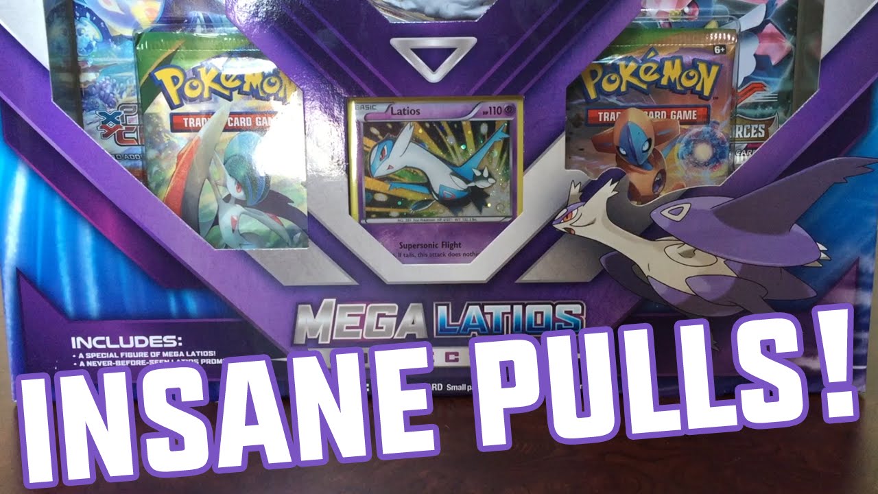 Pokemon Cards - Mega Latios Collection Box Opening - YouTube