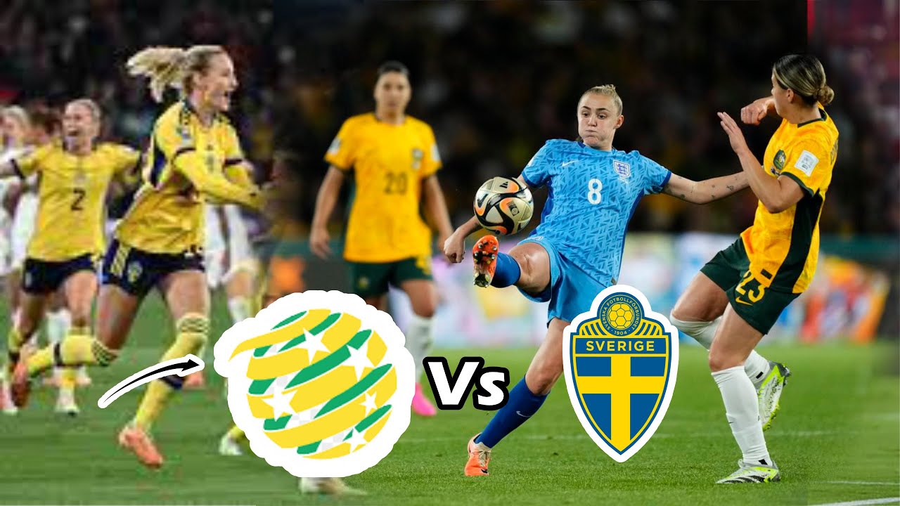 Sweden vs Australia 2 0 highlights all goals women's world cup - YouTube