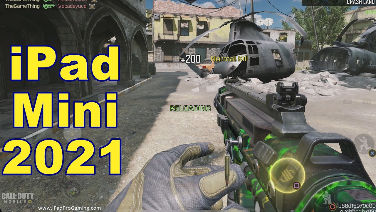 iPad Mini 6 COD Mobile Gameplay Call of Duty Mobile & Game Controller ...