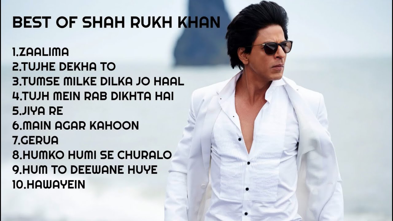 Best Of Shah Rukh Khan | Greatest Hits Of Shah Rukh Khan| Hindi Songs ...