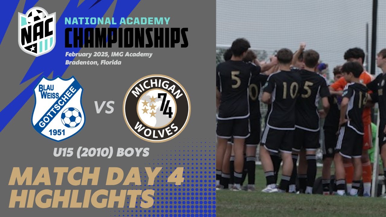 National Academy Championships U15 Highlights: BW Gottschee vs Michigan ...