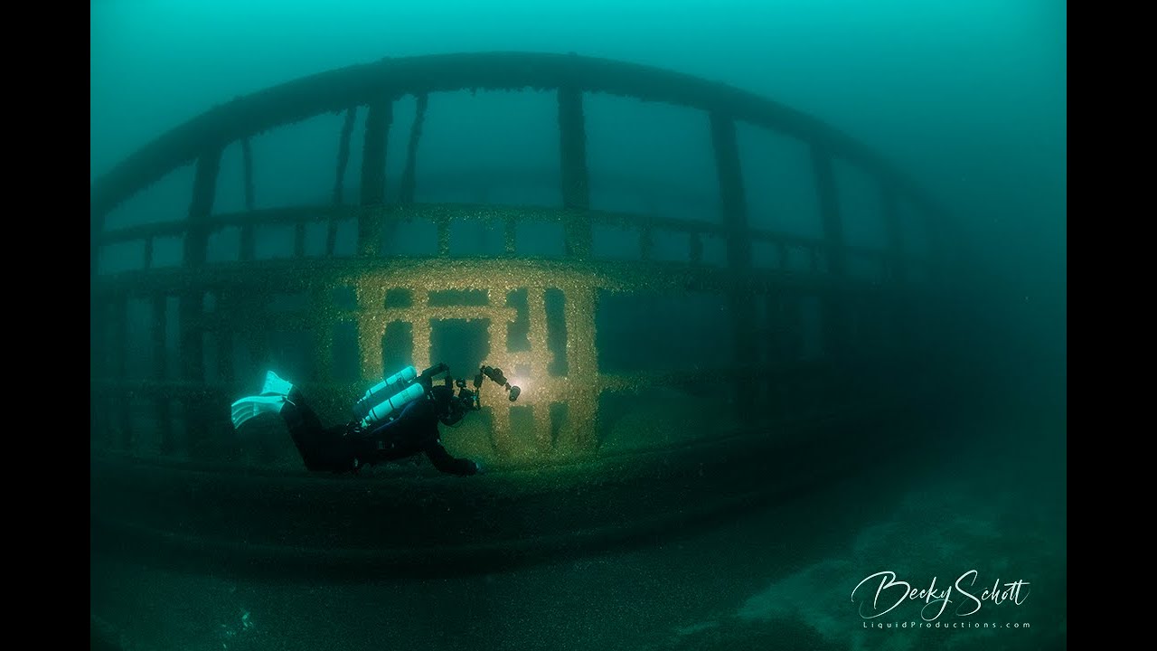 Shipwreck City of Detroit - Lake Huron - YouTube