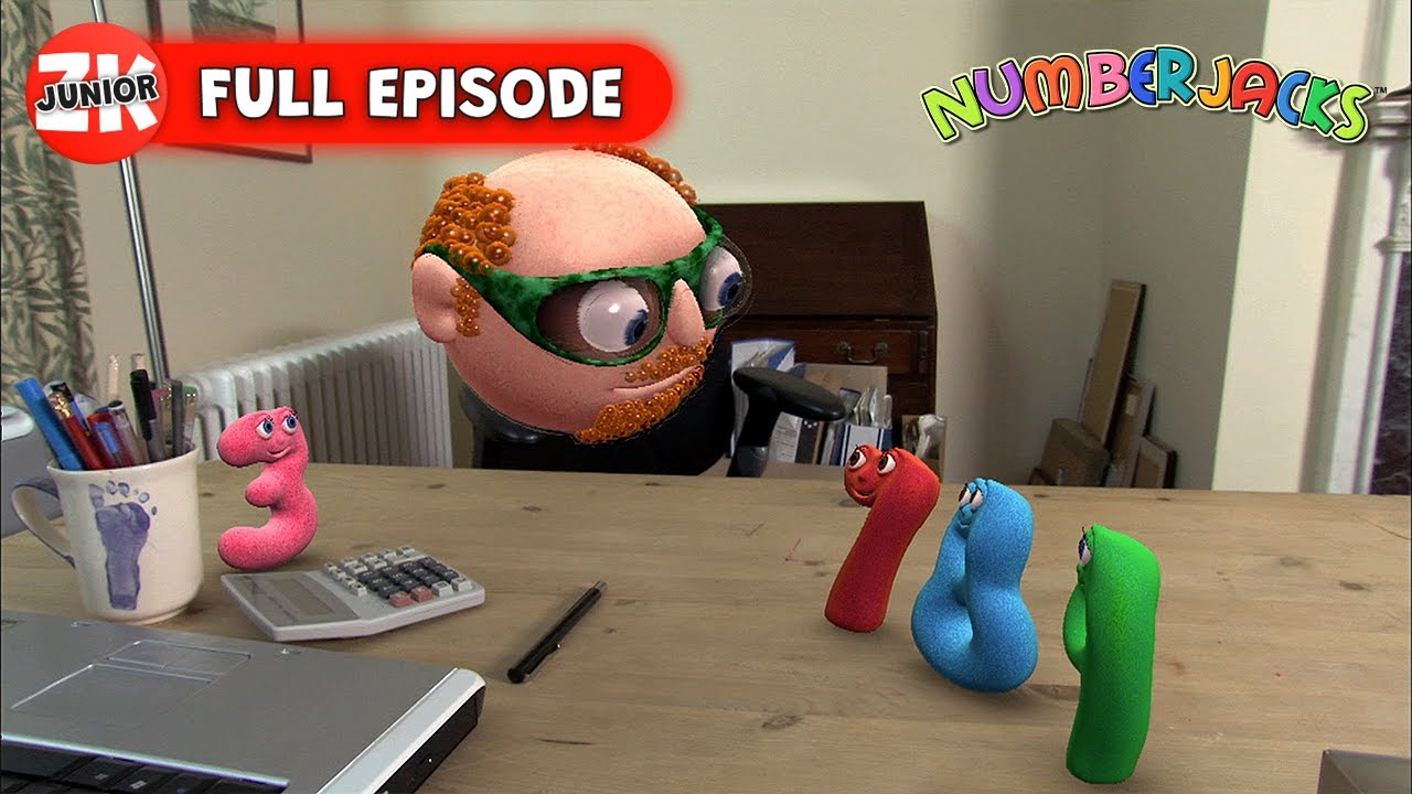 Wee Three Phone Home - Numberjacks S2 E4 Full Episode | ZeeKay Junior ...