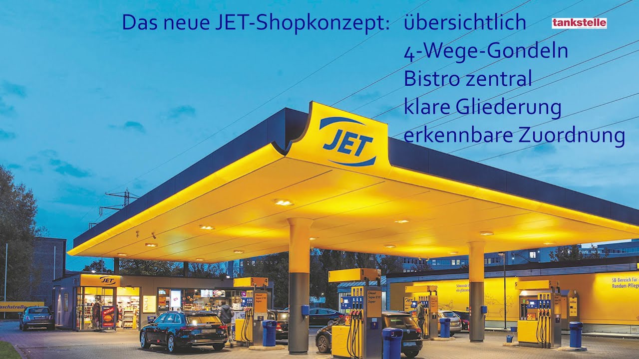 Neues Shop- und Wash-Konzept in JET-Tankstellen - YouTube