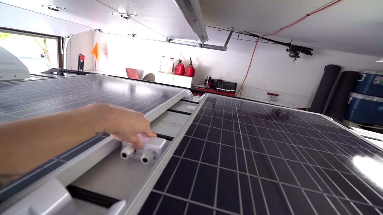 Solar Install on Van - YouTube