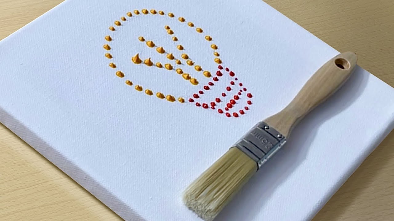 Painting a Sunset Cityscape / Acrylic Painting Tutorial / STEP by STEP ...