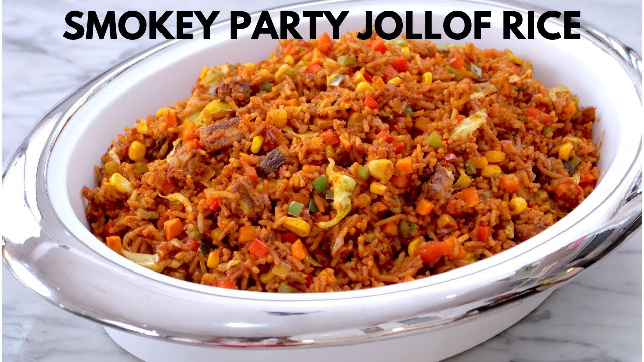 An Updated SMOKEY PARTY JOLLOF RICE Recipe You Should Try This Holiday ...