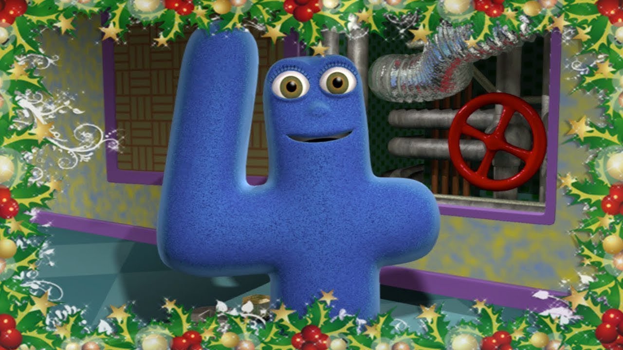 4 Days Till Christmas | Numberjacks - YouTube