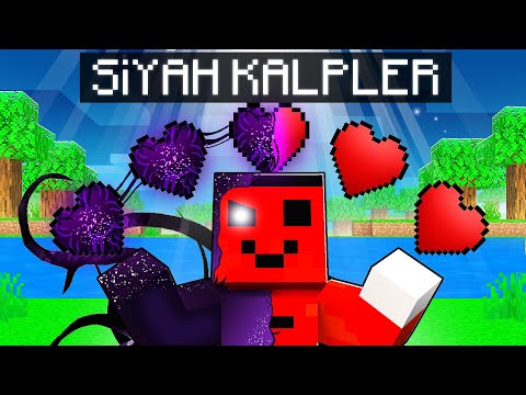 SAMETİN SİYAH KALPLERİ VAR !! - Minecraft