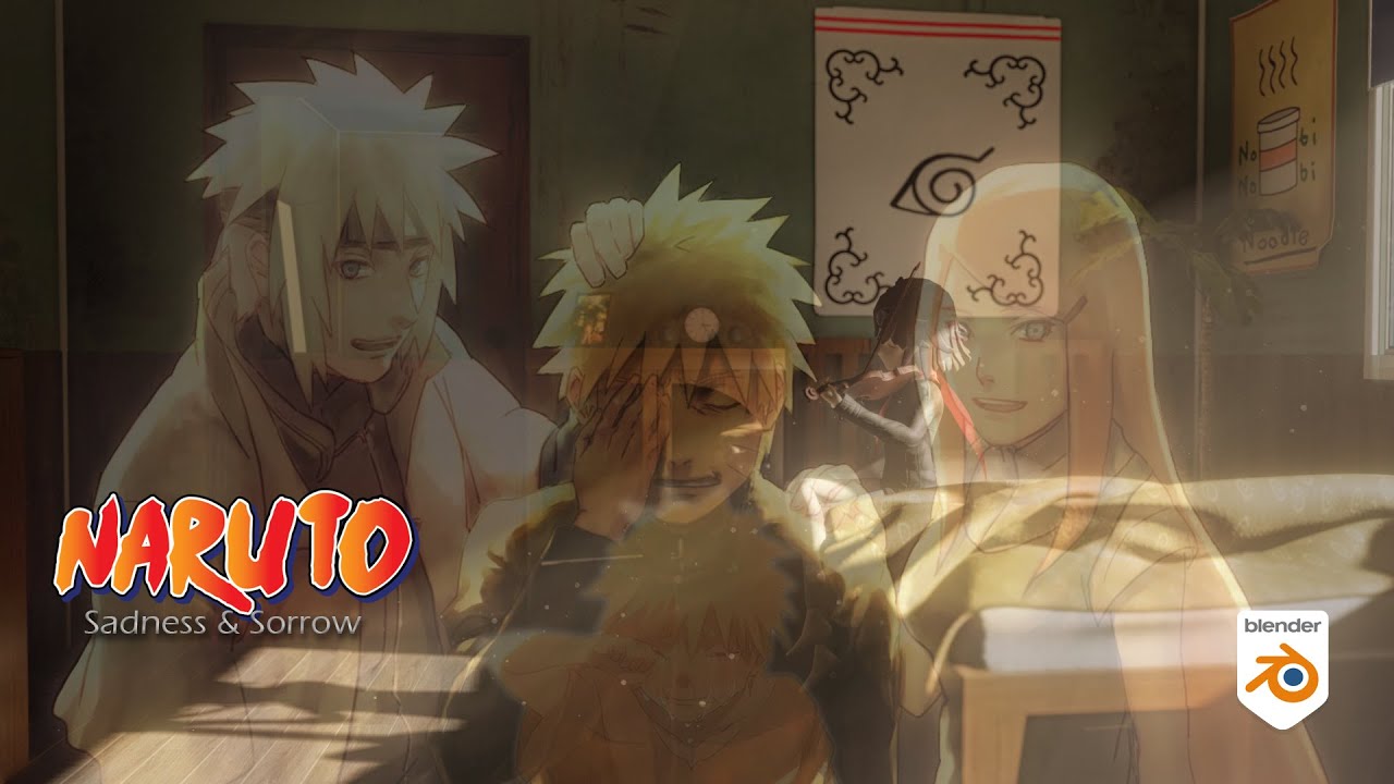 Naruto - Sadness And Sorrow (Violin Cover) || Blender Animation || 3d ...