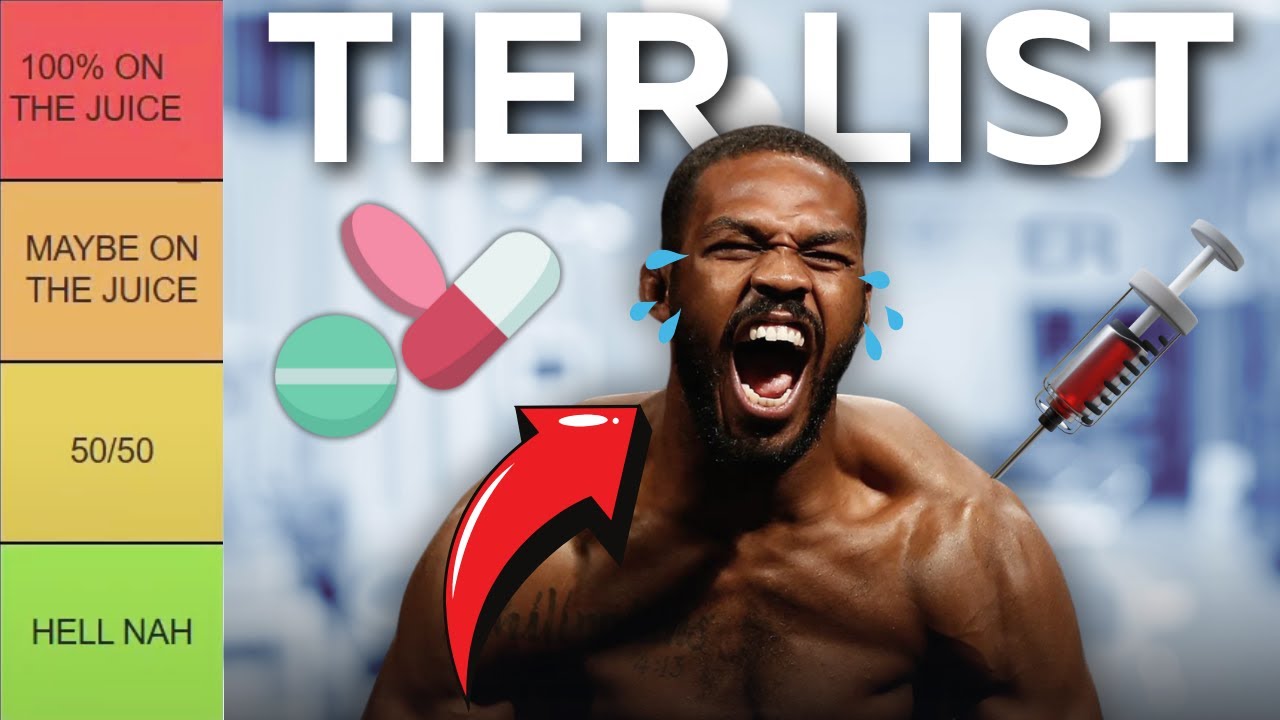 UFC FIGHTERS THAT ARE ON THE JUICE 💉 (TIER LIST) - YouTube