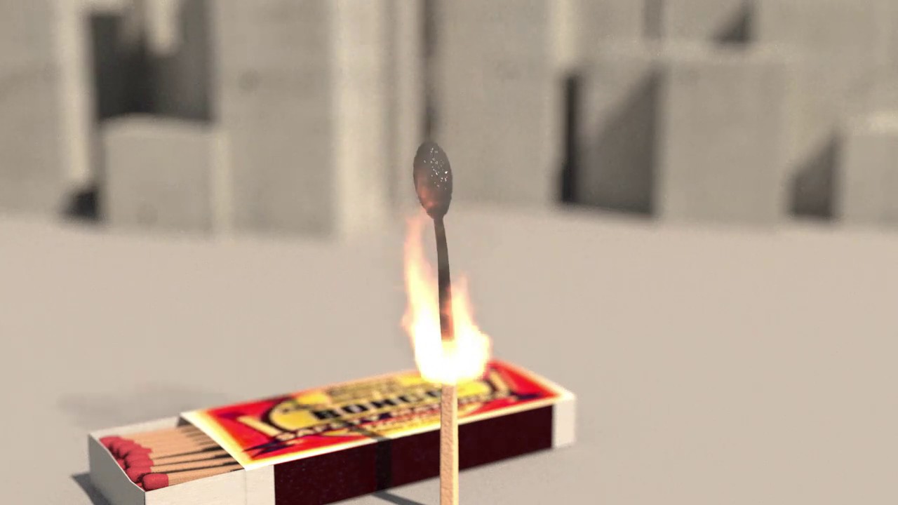Matches Flame (3ds Max 2020 + PhoenixFD) - YouTube