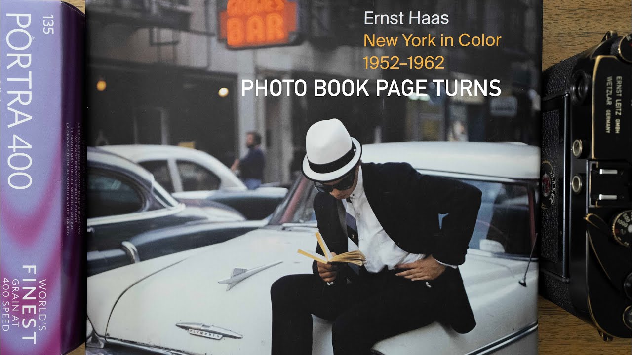 Ernst Hass New York in Color 1952-1962 - PHOTO BOOK PAGE TURNS - YouTube