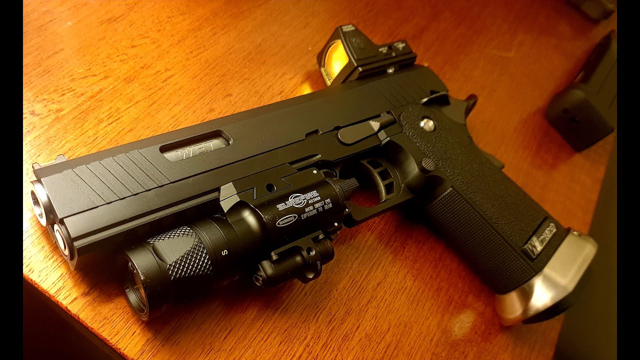 fitting RMR to the WE Hi Capa plate. - YouTube