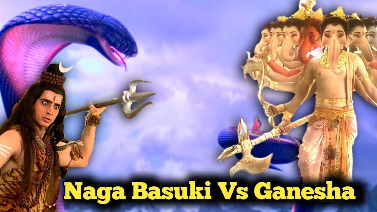 Pertarungan Naga Basuki VS Putra Dewa Siwa || Dewa Ganesha Vs Naga Basuki - YouTube