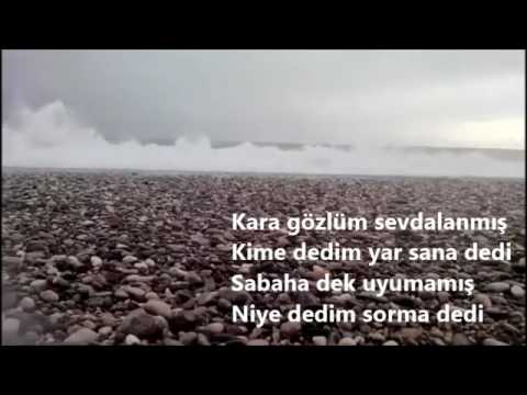 Kara gözlüm ölesim var  KARAOKE Şenol SAKİN