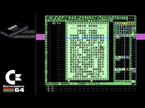 C64 SID-Wizard SID Music Factory Application - Beginners First Look ...