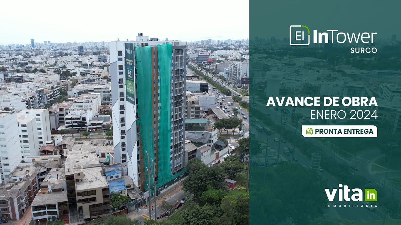 Edificio InTower - Avance de Obra - Enero 2024 | Vita In Inmobiliaria # ...