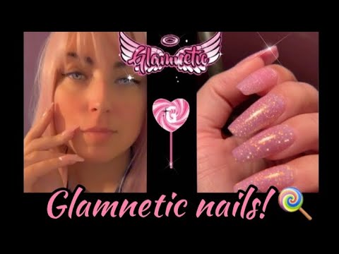 How to Apply Glamnetic Nails (Long Lasting and Reusable) Video Review ...
