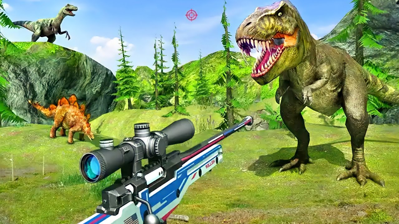 Dino Hunting 3d - Animal Sniper Shooting 2021_ Android GamePlay #5 ...