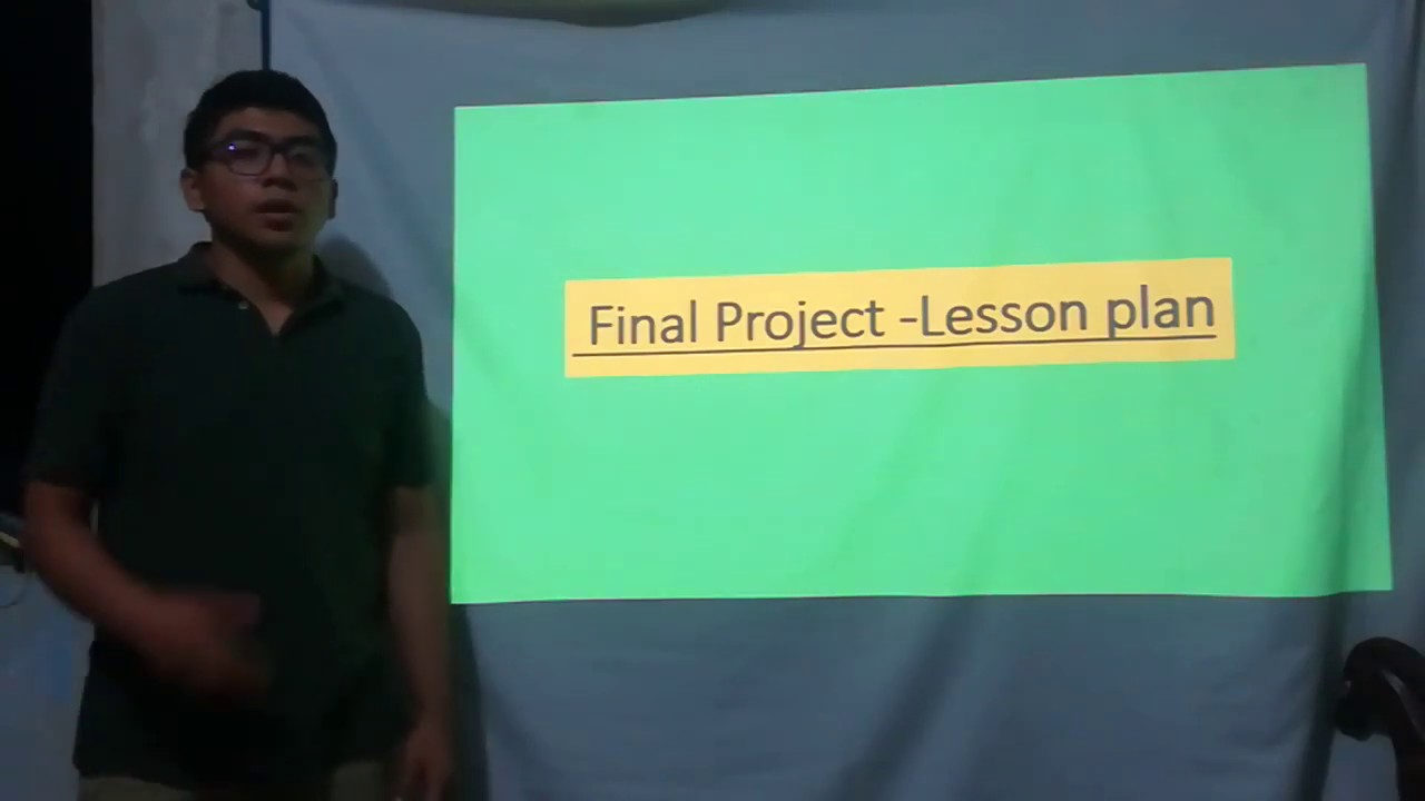 Final project- Lesson plan - YouTube