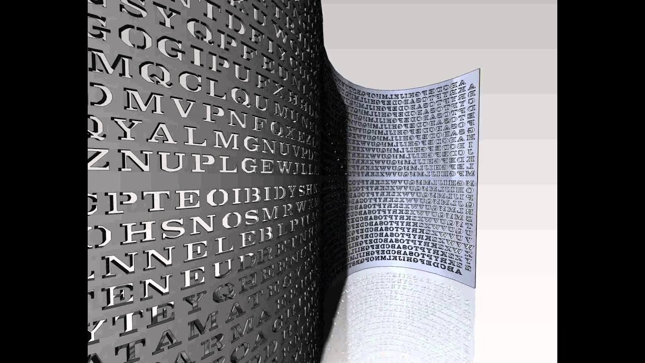 Kryptos Model - YouTube