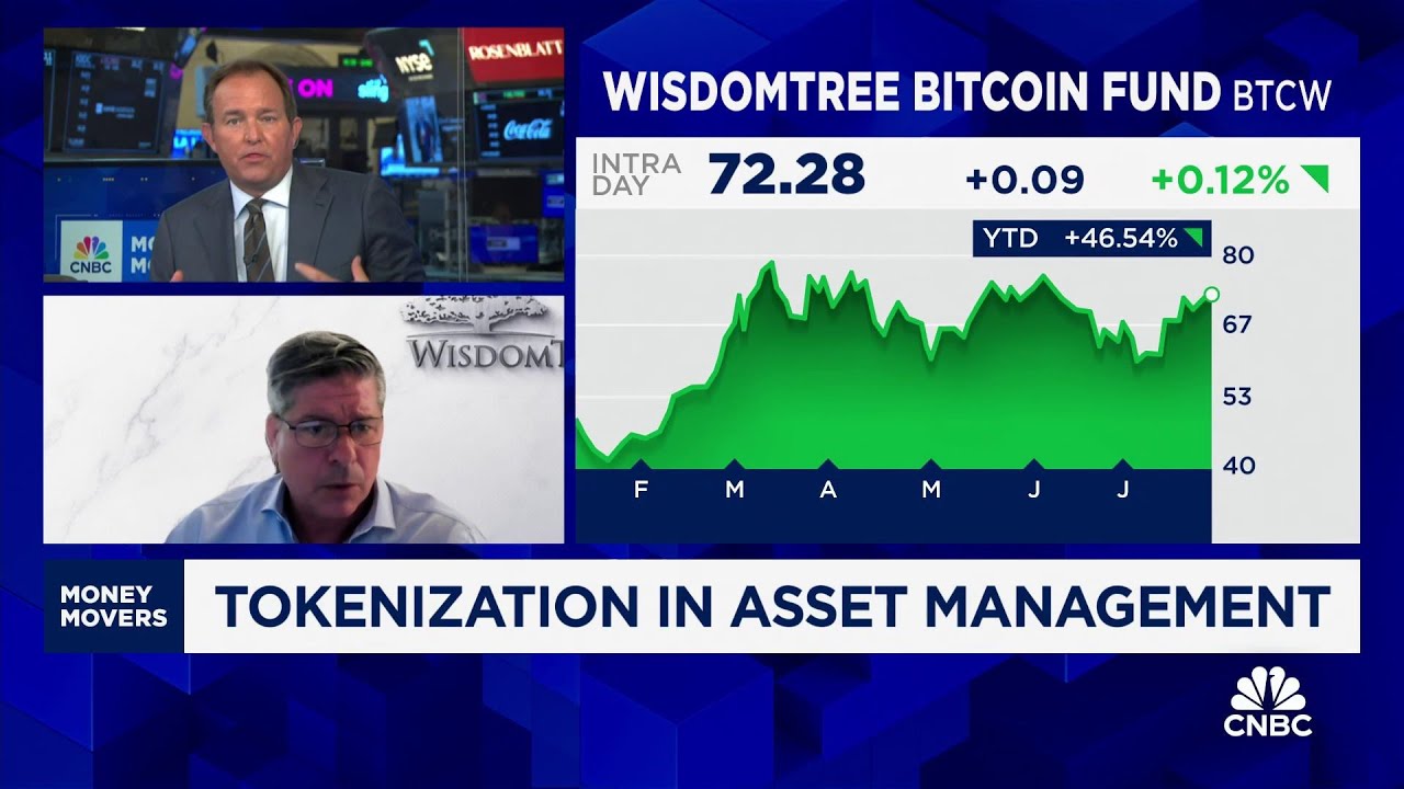 WisdomTree CEO: Crypto will be 'mainstream' in upcoming years - YouTube