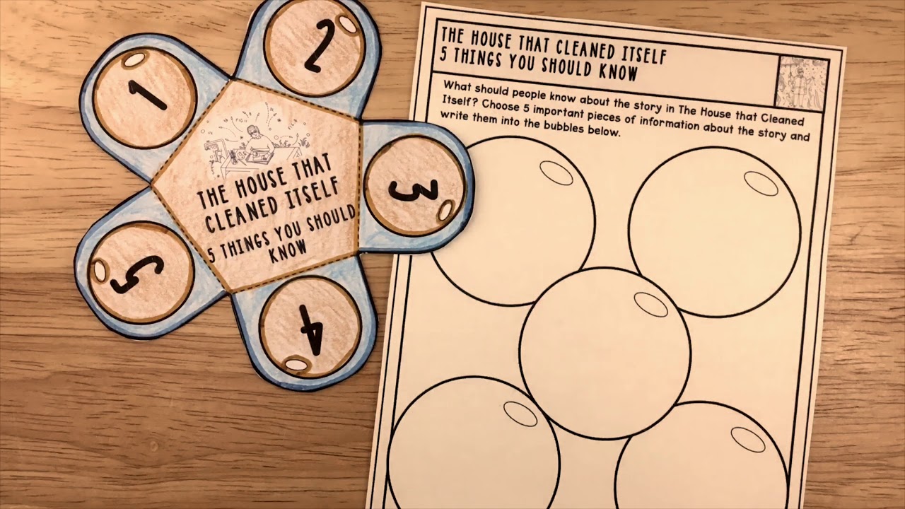 The House that Cleaned Itself Book Study Teaching Resource - YouTube