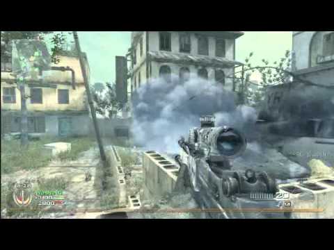 mw2 gameplay (m21-ebr) 40-10 - YouTube