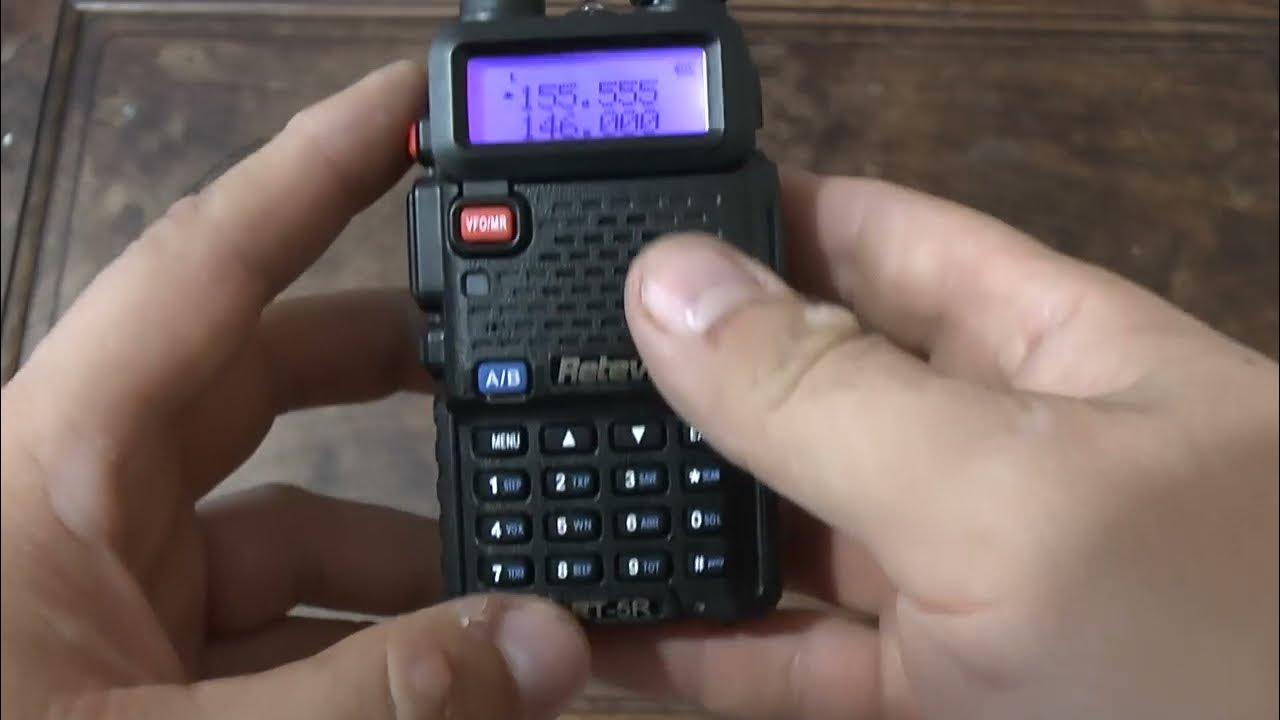 Baofeng uv 5r programowanie pl - YouTube