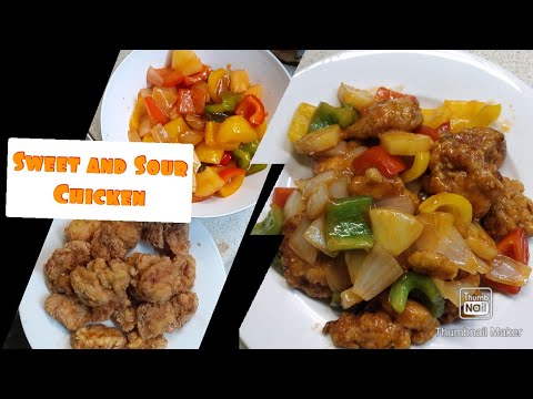 How to cook sweet and sour chicken | ala Rose eve - YouTube