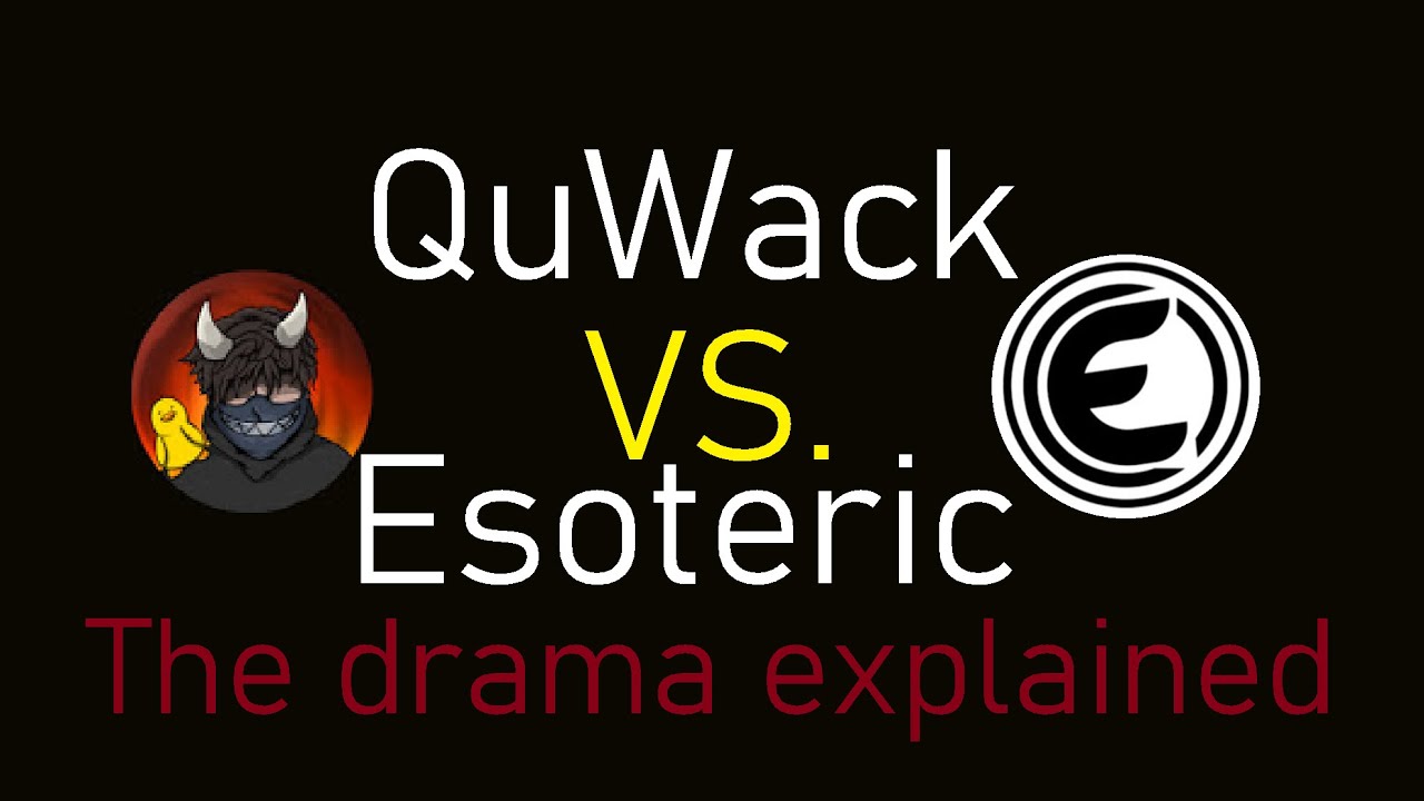 QuWack vs. Eso and the PG3D Community - YouTube