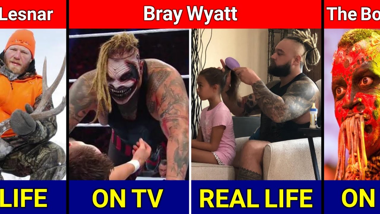 Comparison : ON TV vs Real Life WWE Wrestlers - YouTube