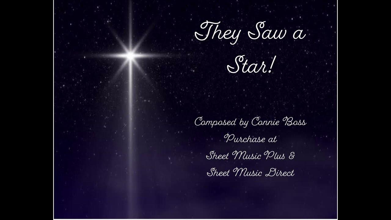 They Saw a Star (Christmas/Epiphany song) Strings Quintet and Piano composed by Connie Boss ...
