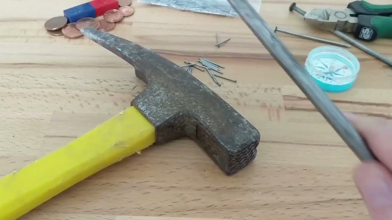 Modell Elementarmagnete - Nagel magnetisieren - Magnet teilen - Physik ...