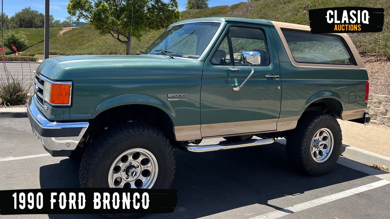 1990 Ford Bronco Engine / Undercarriage - YouTube